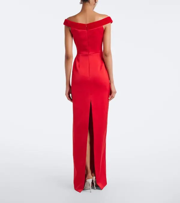 David Koma Off-shoulder Gown