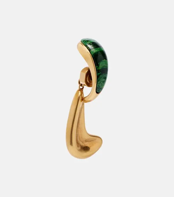 Khaite Cyclone 18kt -plated Drop Earrings