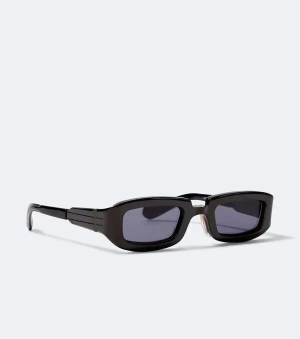 JACQUES MARIE MAGE Ryder Rectangular Sunglasses - Black