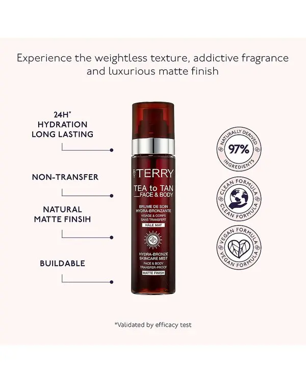 By Terry Tea To Tan Face &amp; Body Mist