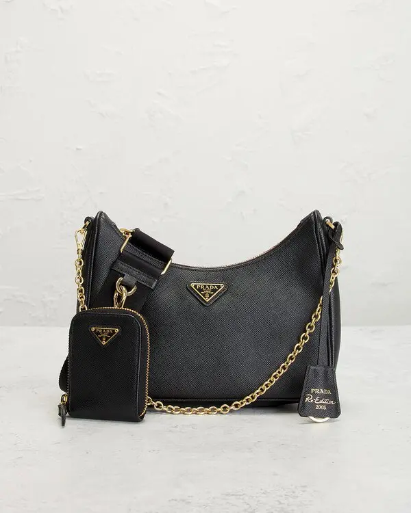 FWRD RENEW Prada Saffiano Re-edition 2005 Shoulder Bag
