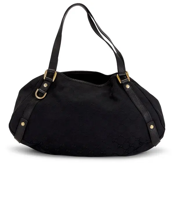 FWRD RENEW Gucci Abbey Tote Bag - Black