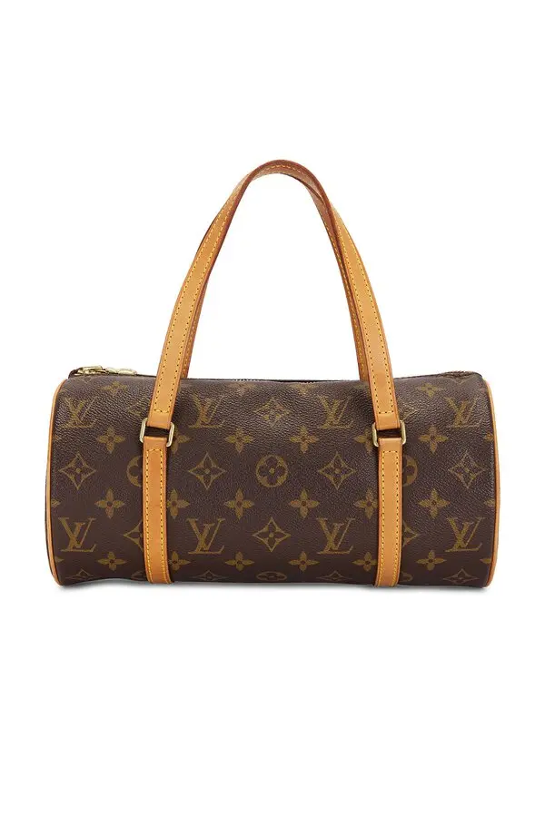 LOUIS VUITTON Monogram Papillon 26 Handbag - Brown