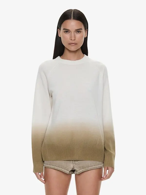 Christopher Esber Ombre Monument Sweater - Chalk Shore