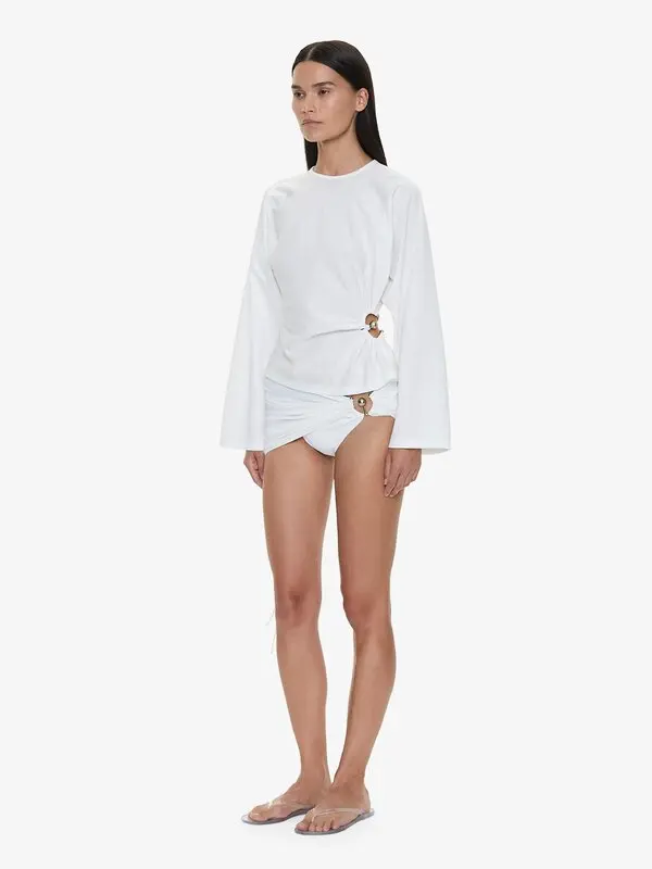 Christopher Esber Orbit Ruched Magyar Top