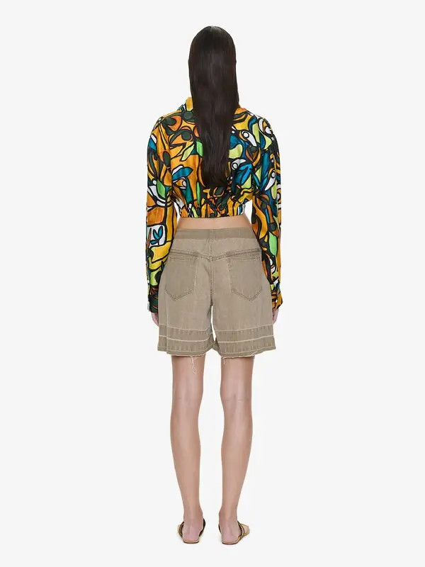 Christopher Esber Deconstructed Denim Shorts