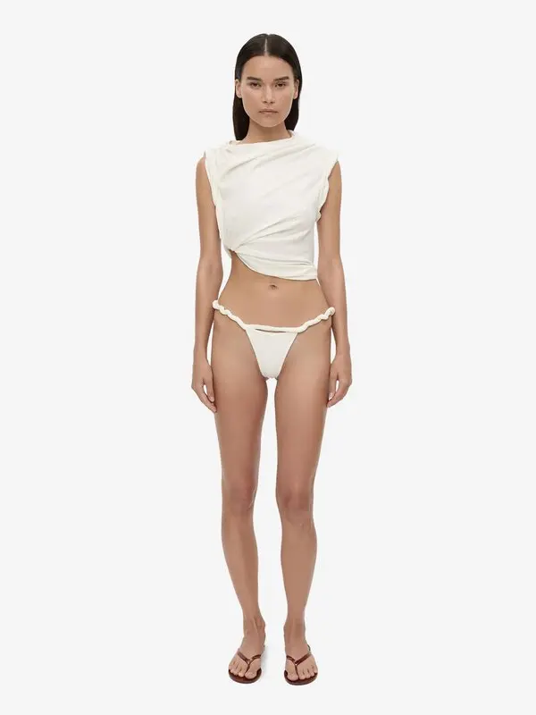 Christopher Esber Rolled Up Brief - White