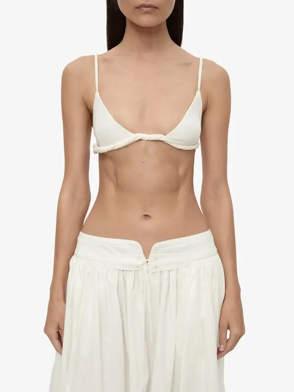 Christopher Esber Rolled Up Bralette