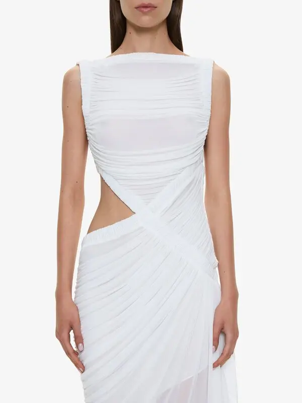 Christopher Esber Theia Squared Gown - White