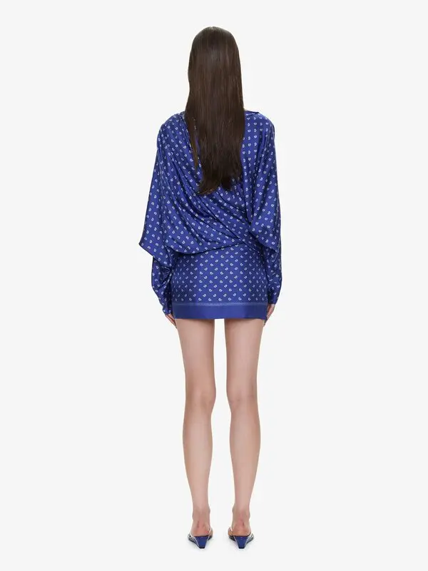 Christopher Esber Bandana Pareo Cutaway Dress
