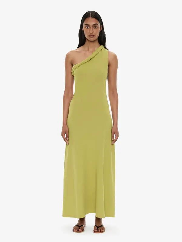 Christopher Esber Rolled Up Cutaway Tank Dress