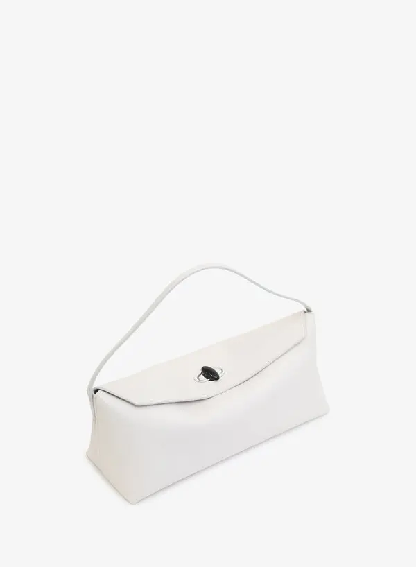 Christopher Esber Doba Quartz Turnlock Shoulder Bag - Bone