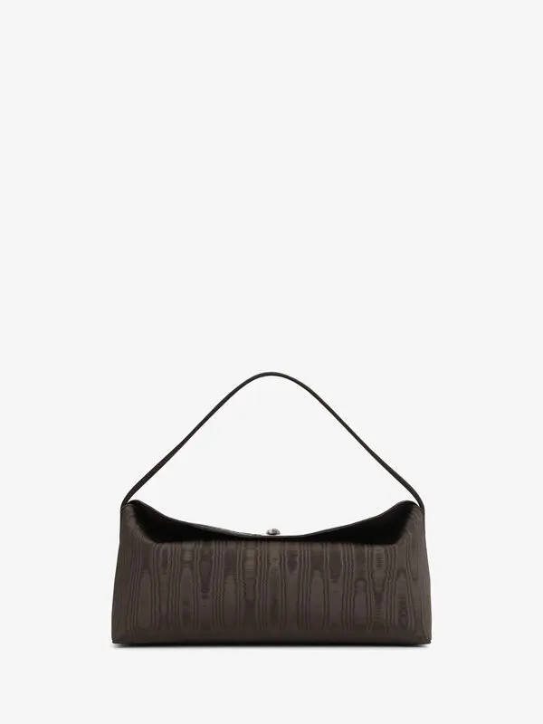 Christopher Esber Doba Quartz Turnlock Moire Shoulder Bag