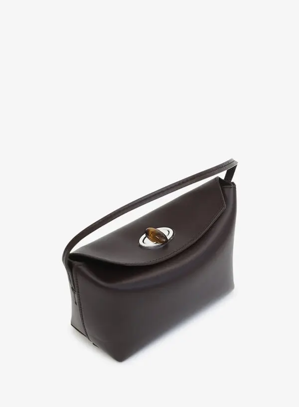Christopher Esber Turnlock Mini Bag - Carob