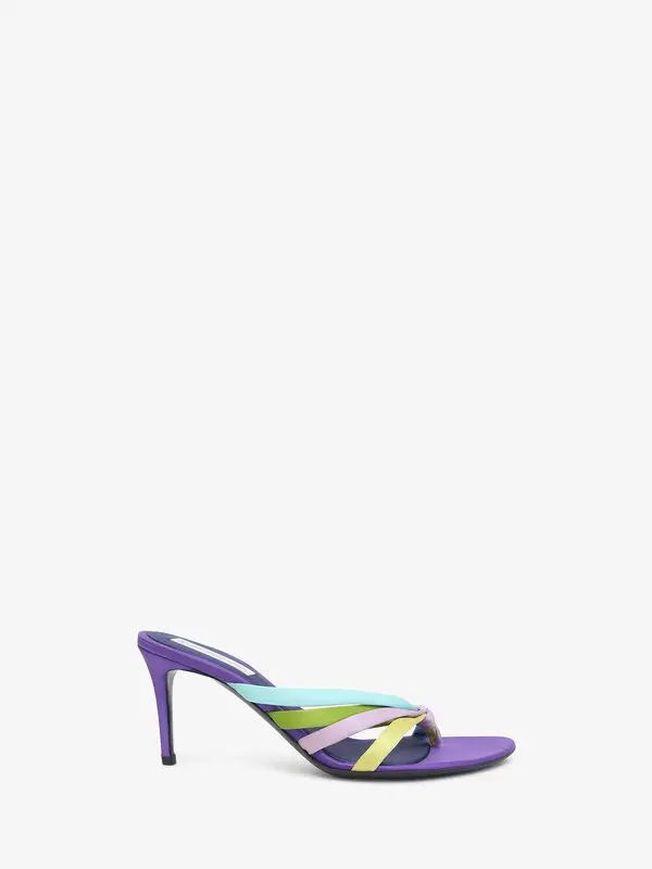 Christopher Esber Mica Satin Heel - Mystic Multi