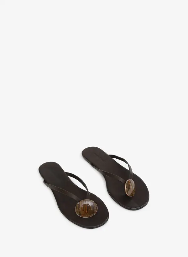 Christopher Esber Aura Quartz Flip Flop