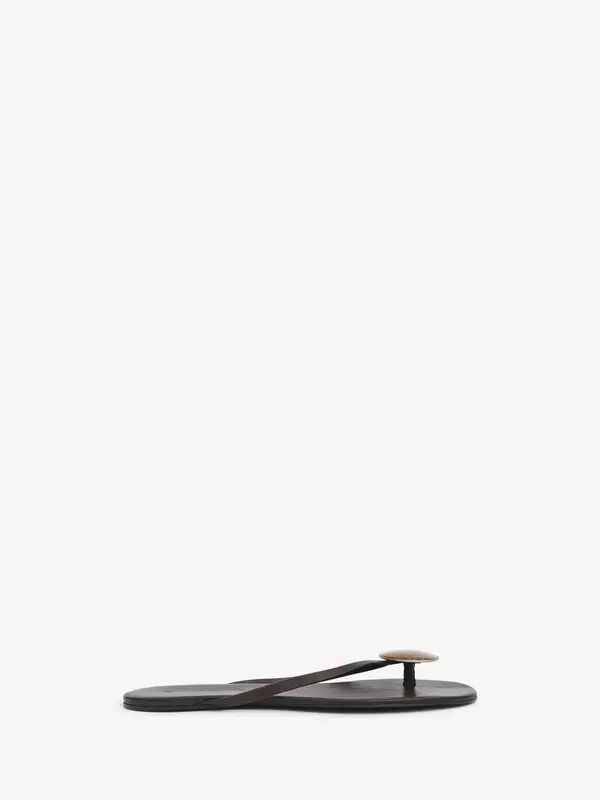 Christopher Esber Aura Quartz Flip Flop - Carob