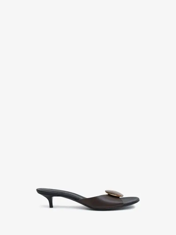 Christopher Esber Aura Quartz Kitten Mule - Carob