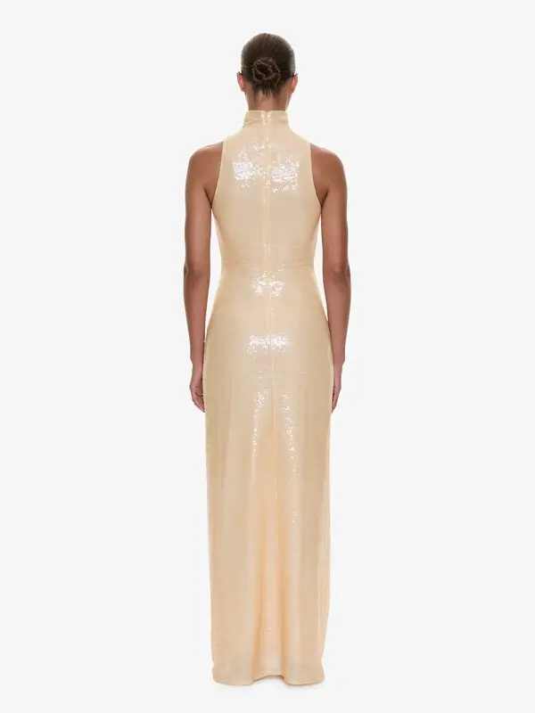 Christopher Esber Opaline Sequin Tank Gown