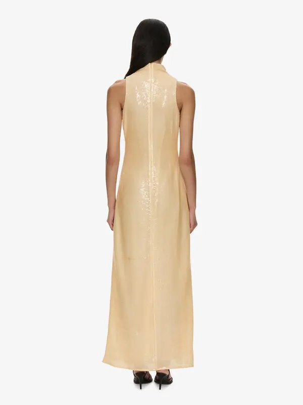 Christopher Esber Opaline Sequin Tank Gown