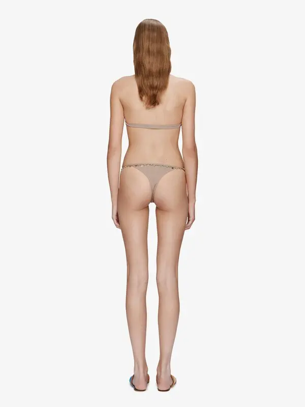 Christopher Esber Beach Quartz Minuscule Bikini Top - Terra