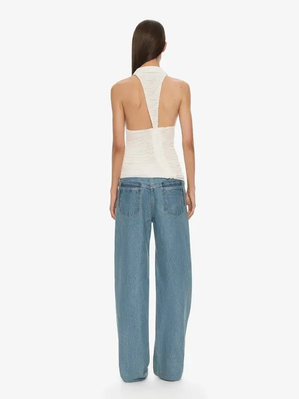 Christopher Esber Orion Halter Top - White