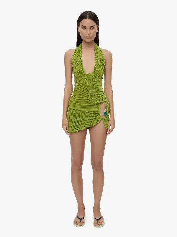 Christopher Esber Beach Glass Bubble Mini Dress