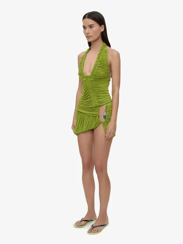 Christopher Esber Beach Glass Bubble Mini Dress
