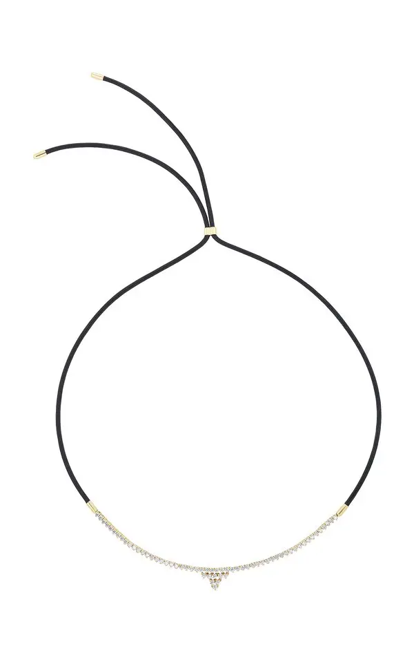 EMILY P. WHEELER 18k Yellow Gold Diamond Necklace - White