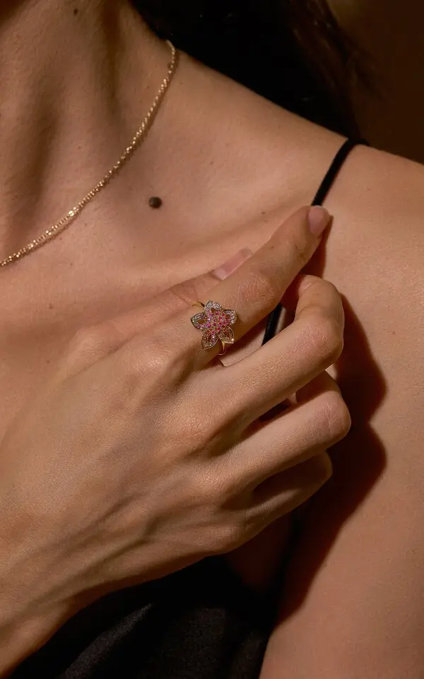EMILY P. WHEELER 18k Yellow Gold Mana Ring, Malibu