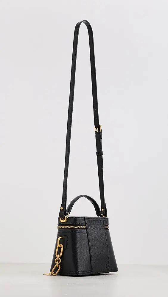 Balmain Pulse Buffalo Leather Vanity Bag