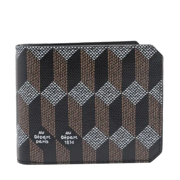 AU DEPART Logo Bifold Wallet - Multicolor
