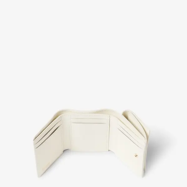 Fendi Ff Mini Trifold - Beige