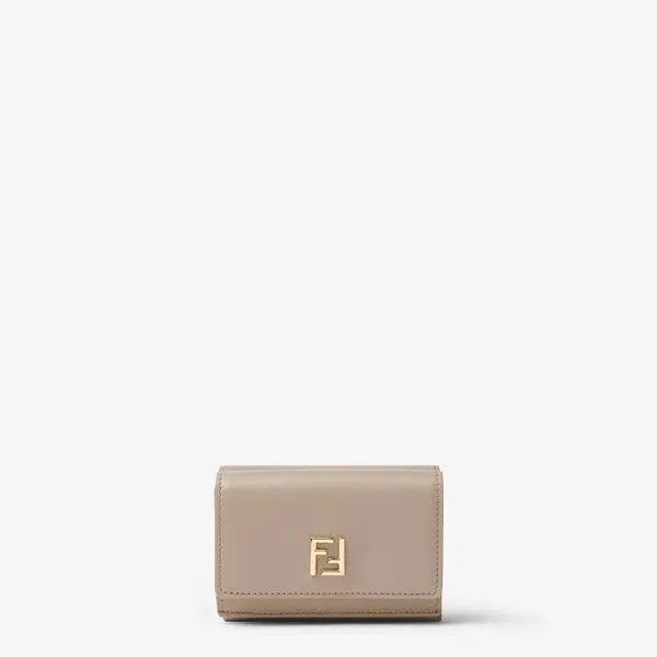 Fendi Ff Mini Trifold - Grey
