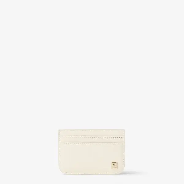 Fendi Ff Card Case - Beige