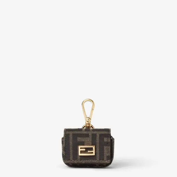 Fendi Tube Airpods Case - Brown