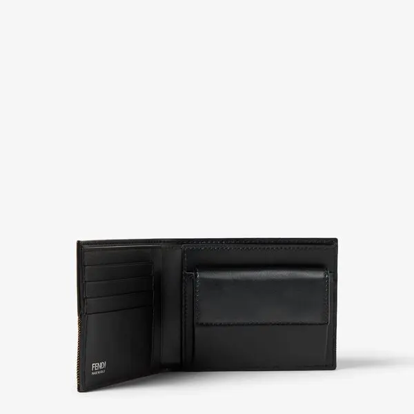 Fendi Ff Jacquard Wallet - Brown