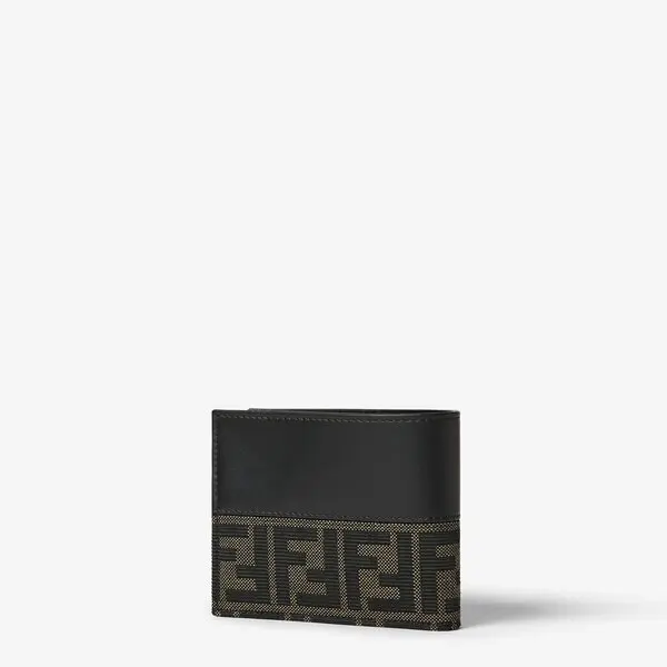 Fendi Ff Jacquard Wallet - Brown