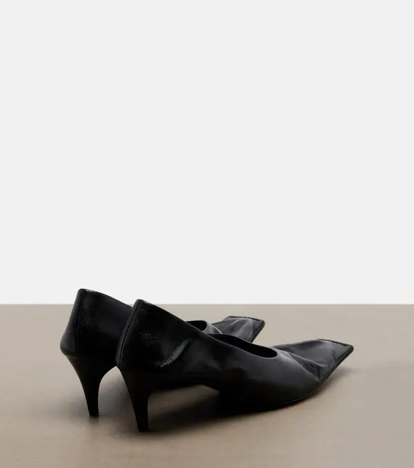 Khaite Marlene Leather Pumps