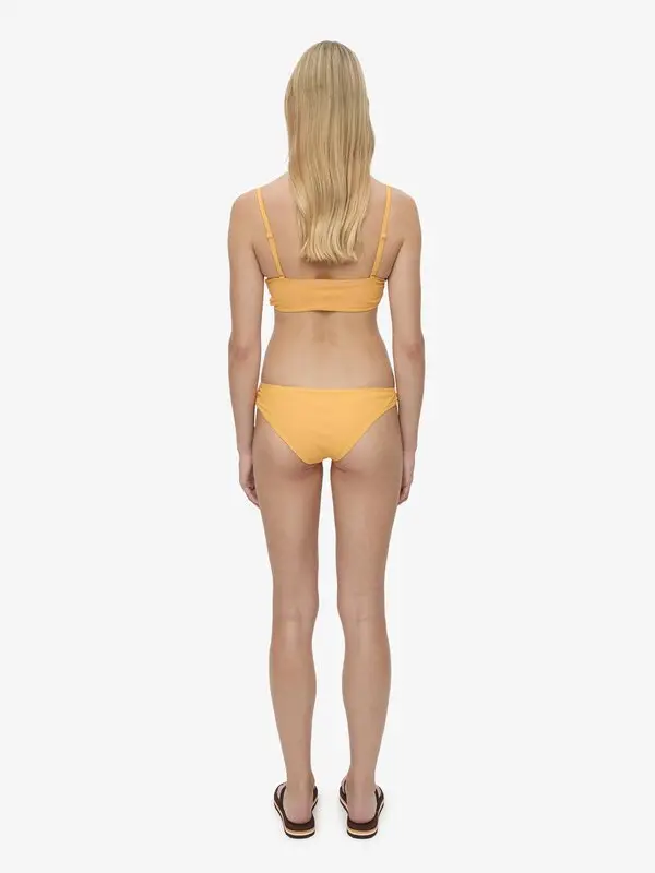 Christopher Esber Ruched Crescent Bandeau Top - Valencia