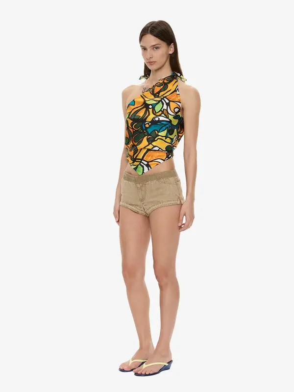 Christopher Esber Tropic Nouveau Scarf Tie Top