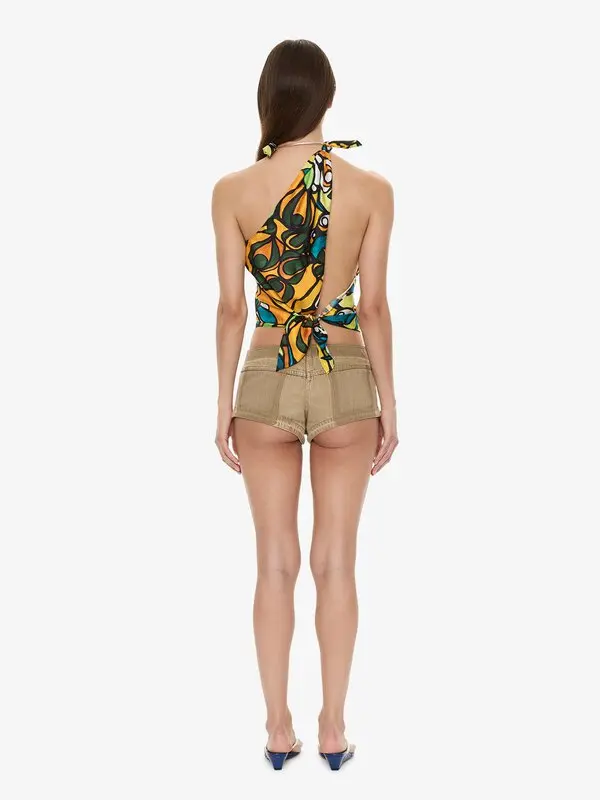 Christopher Esber Tropic Nouveau Scarf Tie Top
