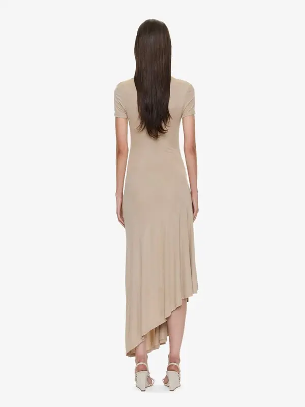 Christopher Esber Paisley Lace Rib Tee Dress