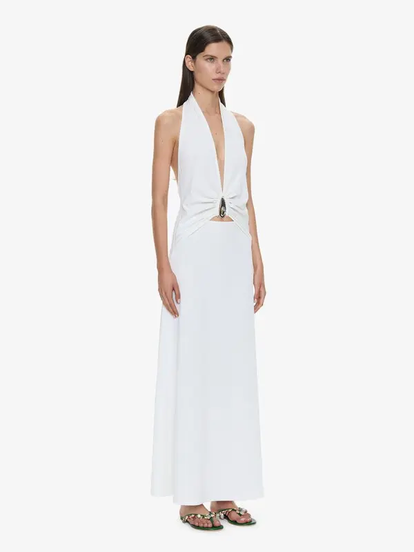 Christopher Esber Crystal Pendant Tank Dress
