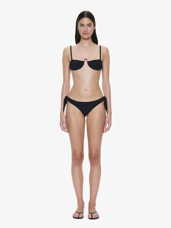 Christopher Esber Porto Side Tie Brief - Black