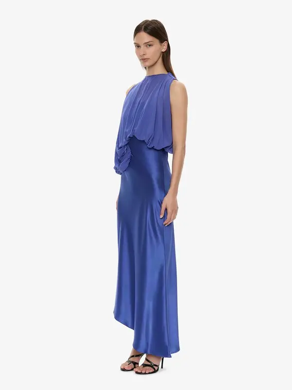 Christopher Esber Cumulus Midi Dress - Indigo