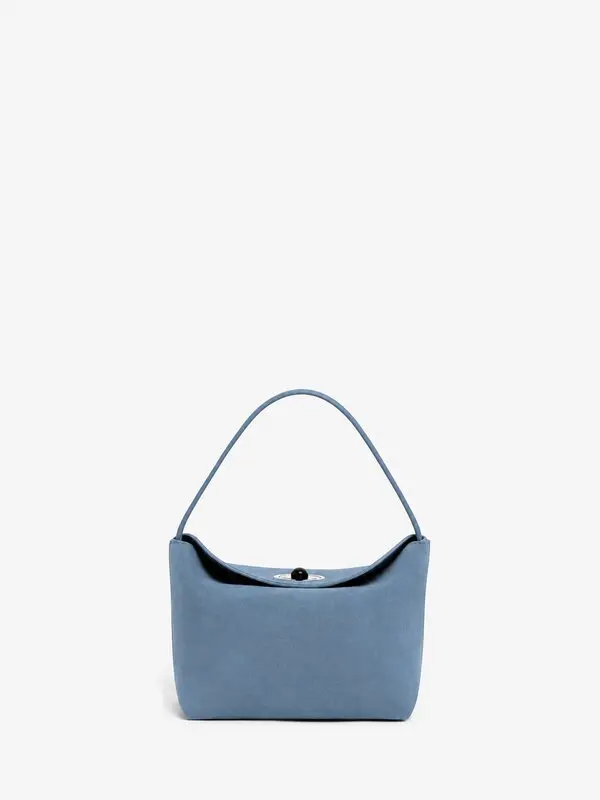 Christopher Esber Turnlock Suede Mini Bag