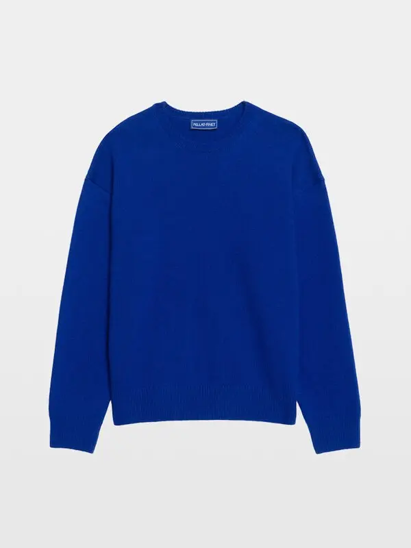Zadig&Voltaire Oversized Cashmere Crew Neck Sweater - Bleu Pellat
