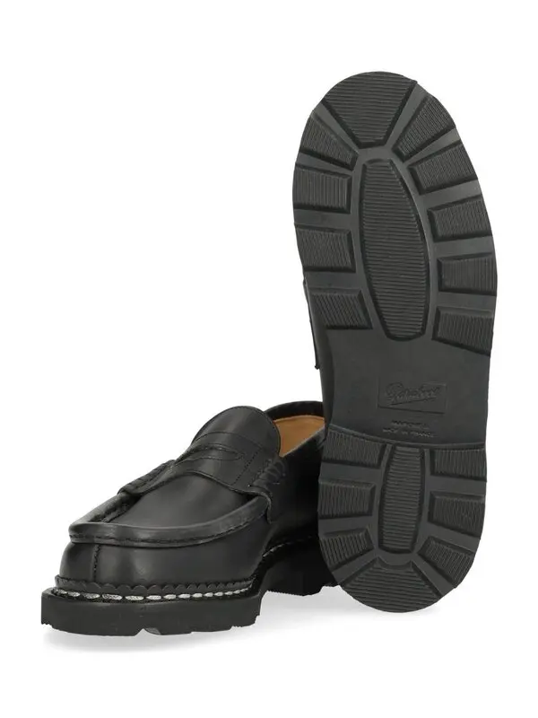 Paraboot Reims Moccasin Loafers - Black