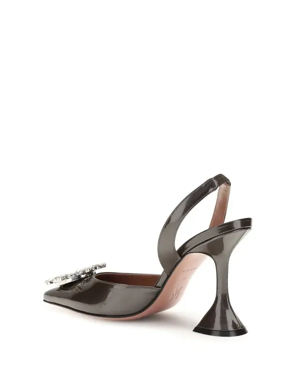 Amina Muaddi Begum Patent Leather Pumps